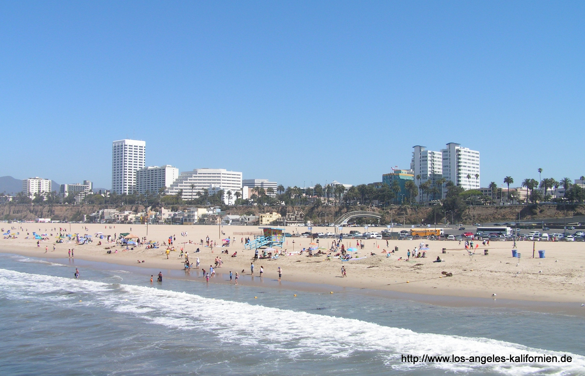 Santa Monica Pier, Pazifik, Riesenrad & Achterbahn
